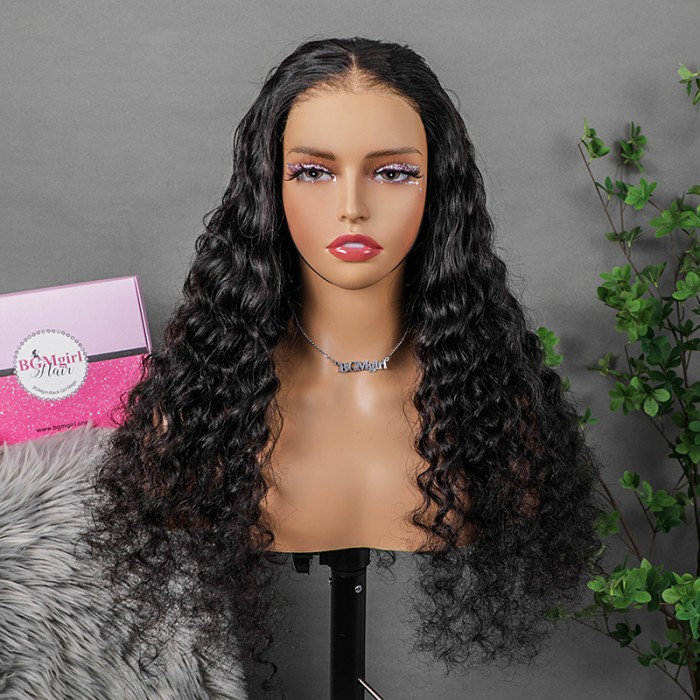 Loose Deep Wave Wear & Go Glueless 180% HD Lace Closure Wig | BGM Hair ...