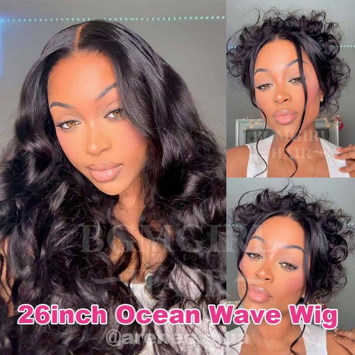 Ocean Wave Wear & Go Glueless 180% HD Lace Closure Wig | BGM Hair BGMgirl