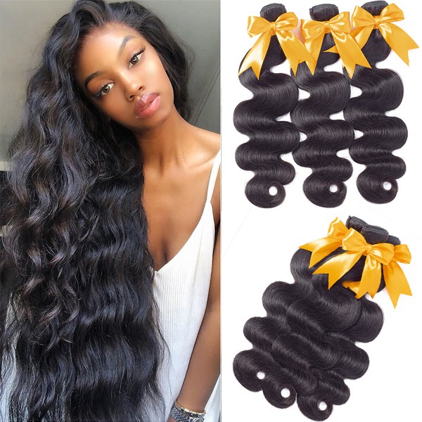 BGMgirl 3 Bundles Body Wave Human Hair Weave BGMgirl