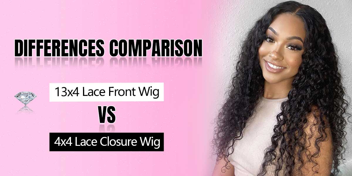 13x4 Lace Front Wig VS 4x4 Lace Closure Wig Differences Comparison BGMgirl